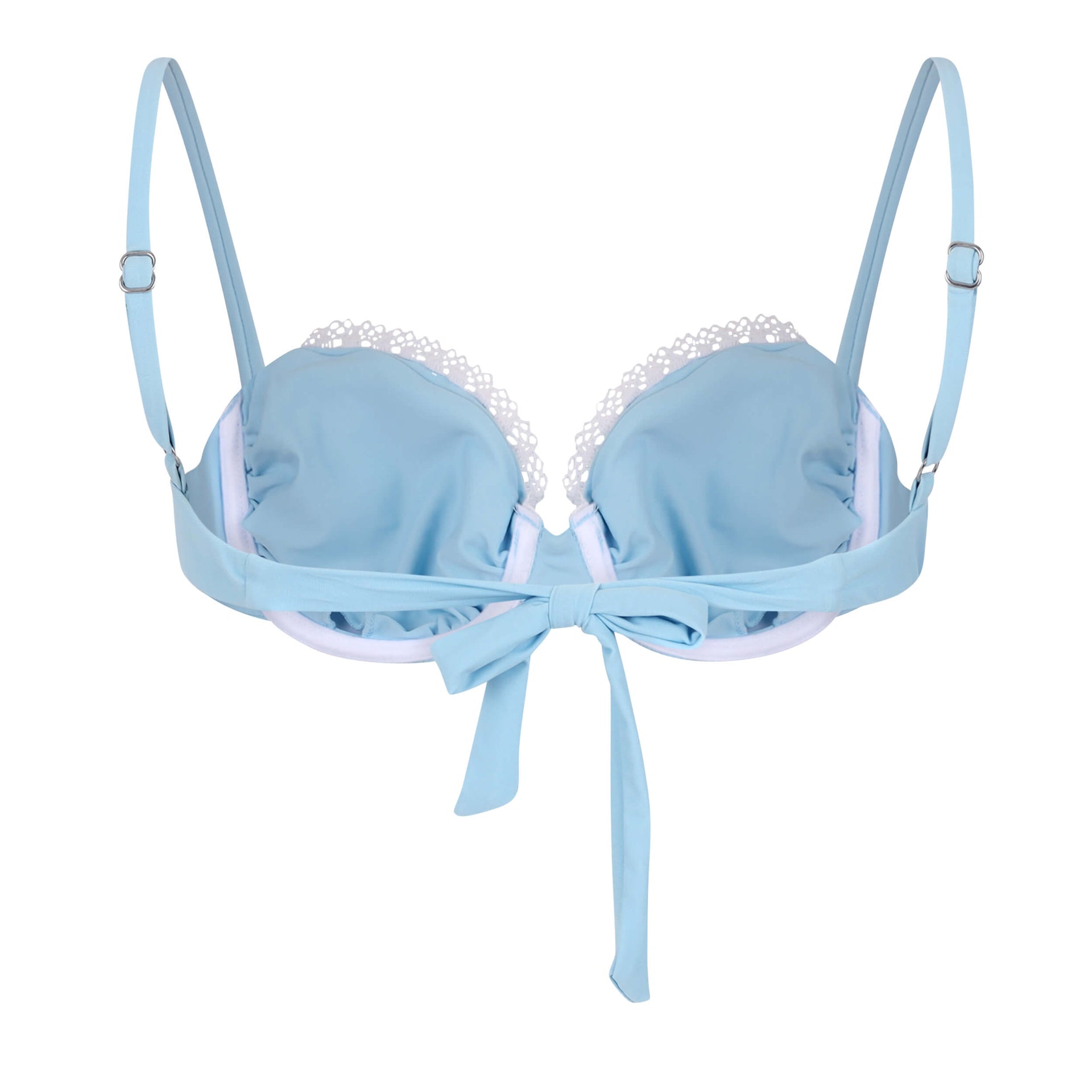 [last chance] Balconette Set Top - Light Blue – Sienna Swim