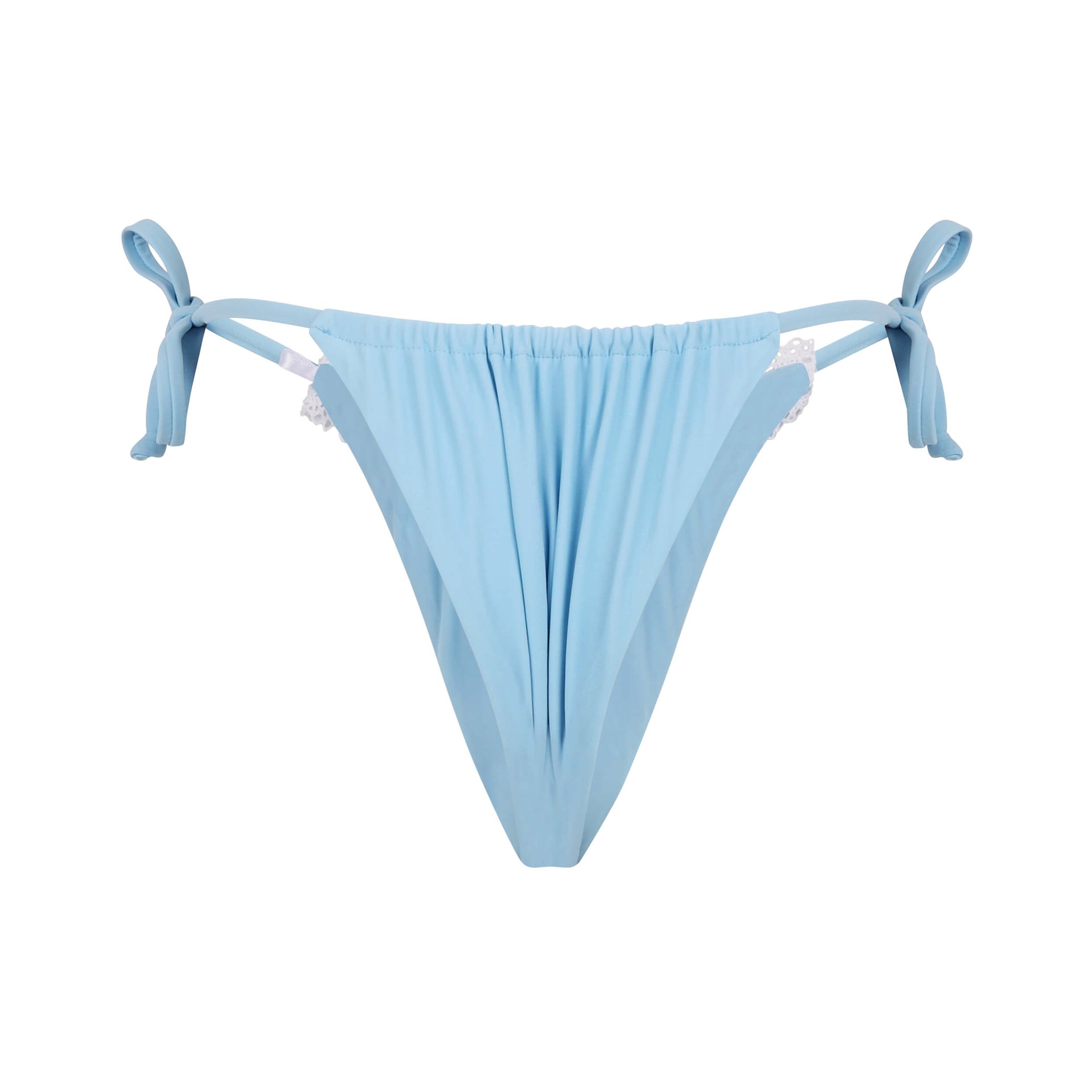 [last chance] Balconette Set Bottom - Light Blue – Sienna Swim