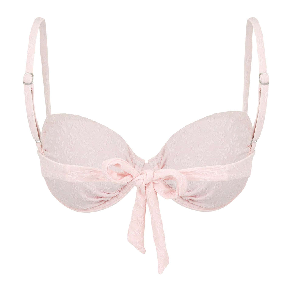 [just added - last chance] Rio Top - Textured Floral / Blush Pink ...